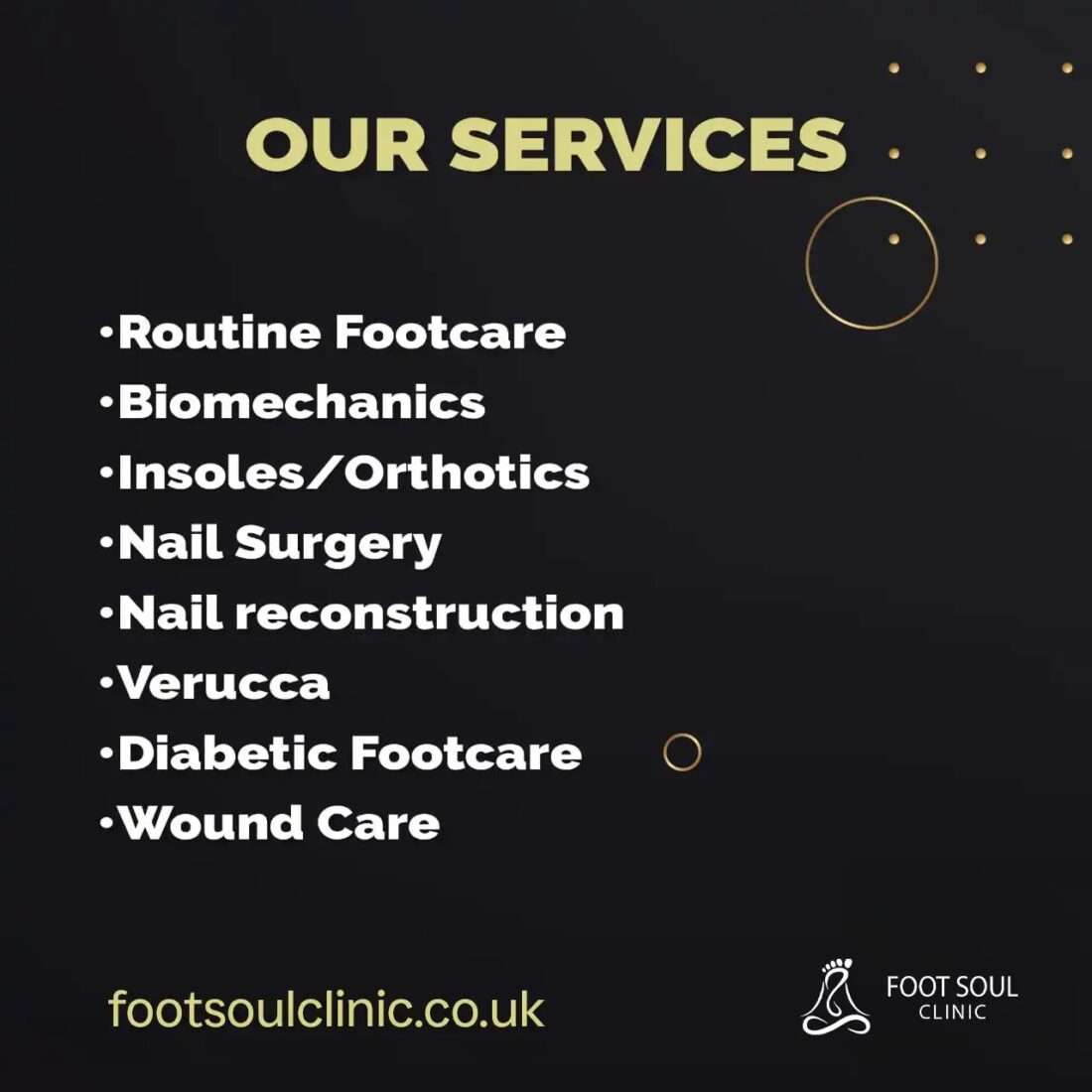 Podiatry Services in Edinburgh | Foot Soul Clinic